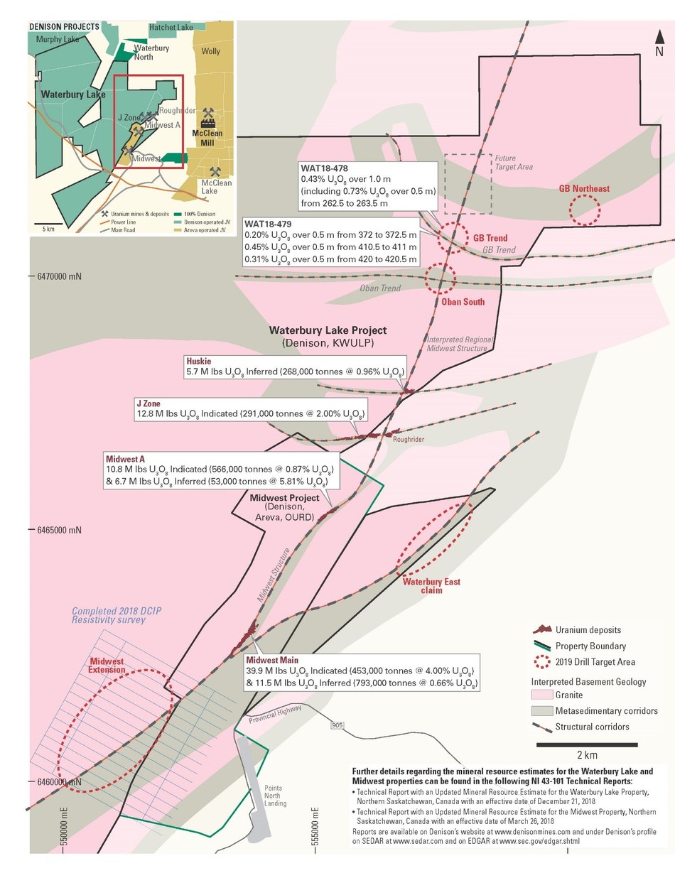 Denison Announces 2019 Exploration Program Focused on High Potential ...