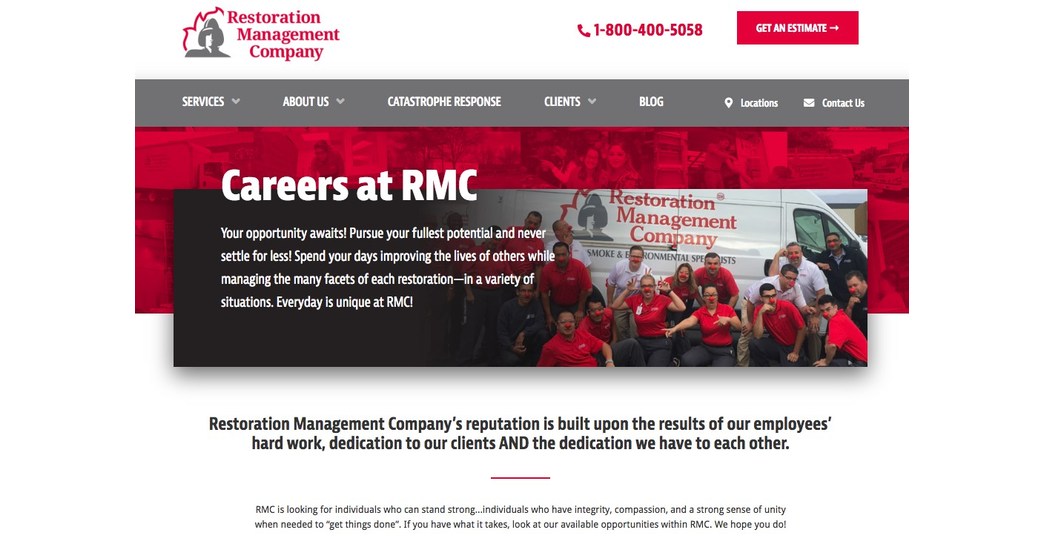 Restoration Management Company Launches New Customer Website
