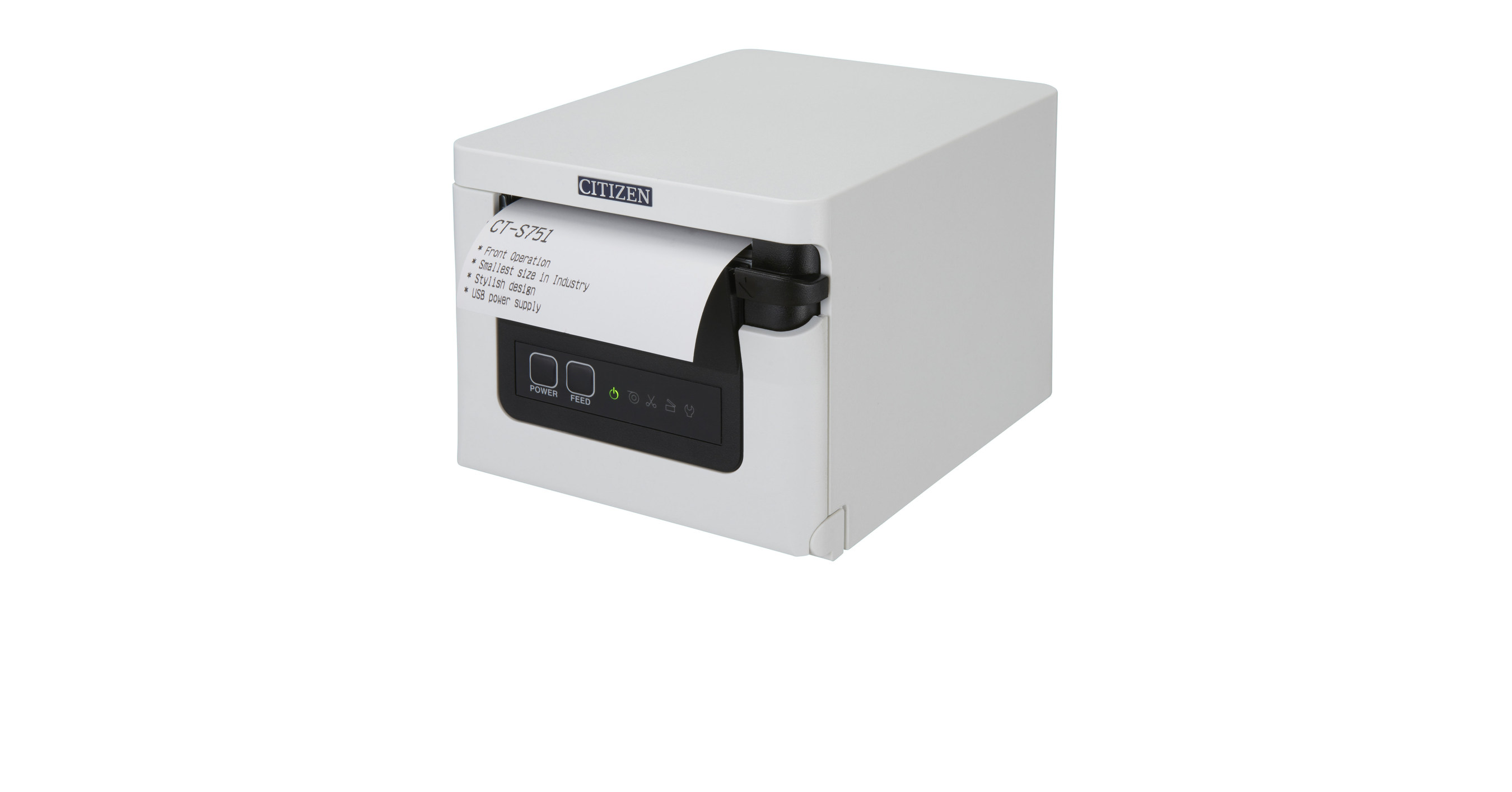Citizen Offers Preview of New CT-S751 Front Loading POS Printer at NRF 2019