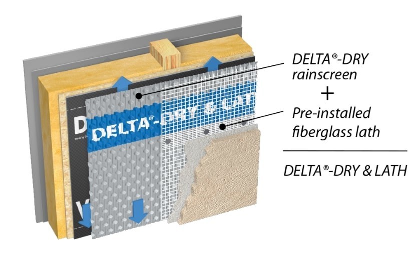 Dörken Systems Inc. Launches New DELTA®-DRY & LATH 2-in-1 Rainscreen ...