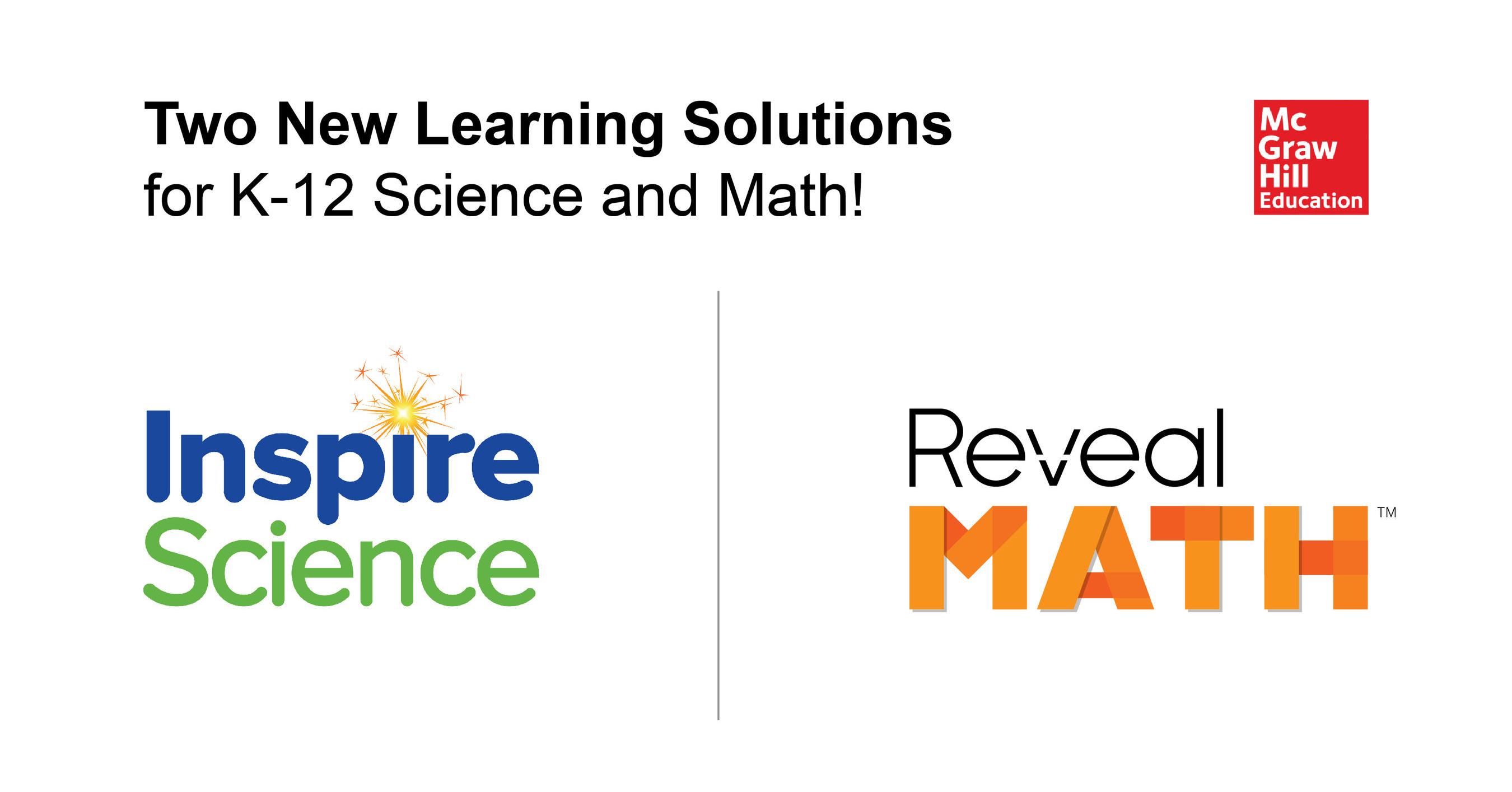 McGraw-Hill Education Reimagines Math and Science Instruction with Two ...