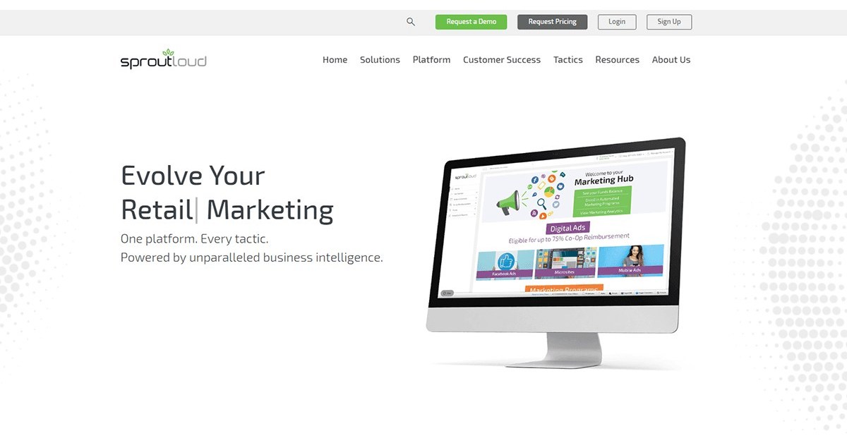SproutLoud Unveils New Website for SaaS Distributed Marketing Platform