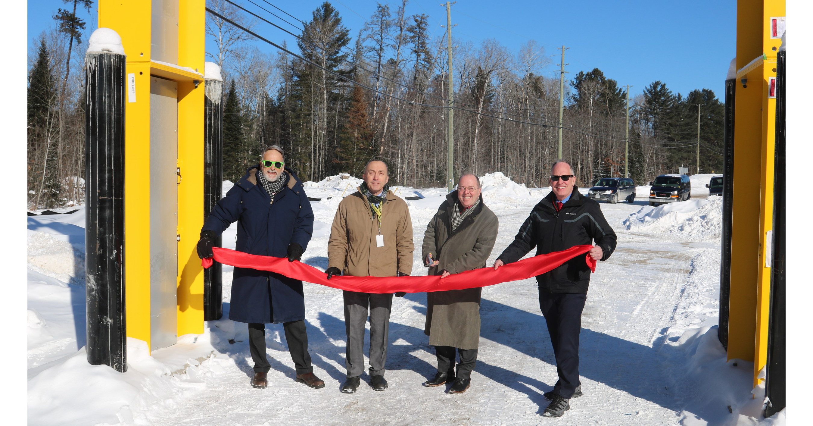 CNL & Federal Partners Cut Ribbon on New Radiation Portal Monitor Facility