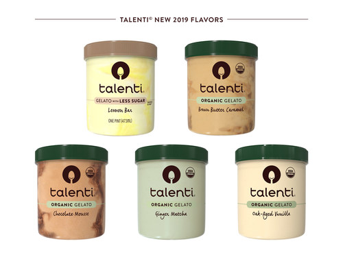 Talenti® Gelato & Sorbetto Announces New 2019 Flavors