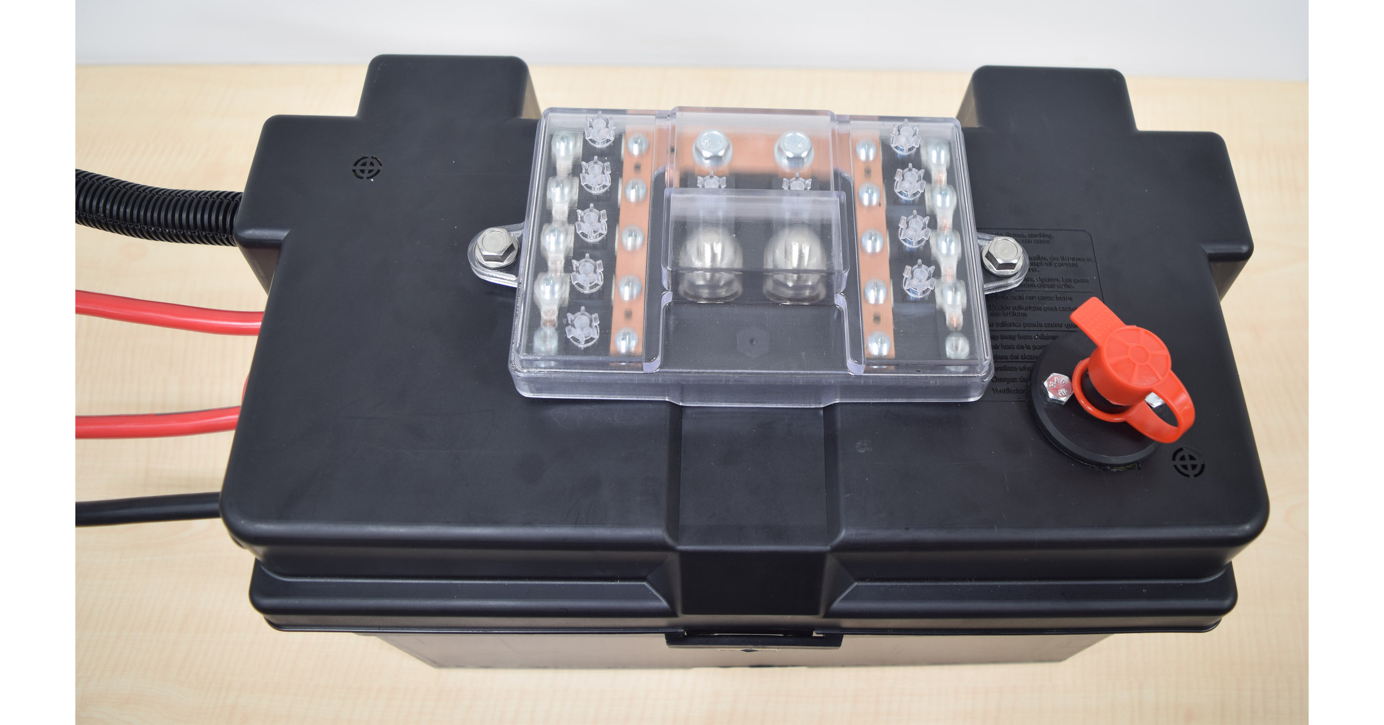 Save Space, Time and Money with the New "Fused Battery Box" from VTE Inc.