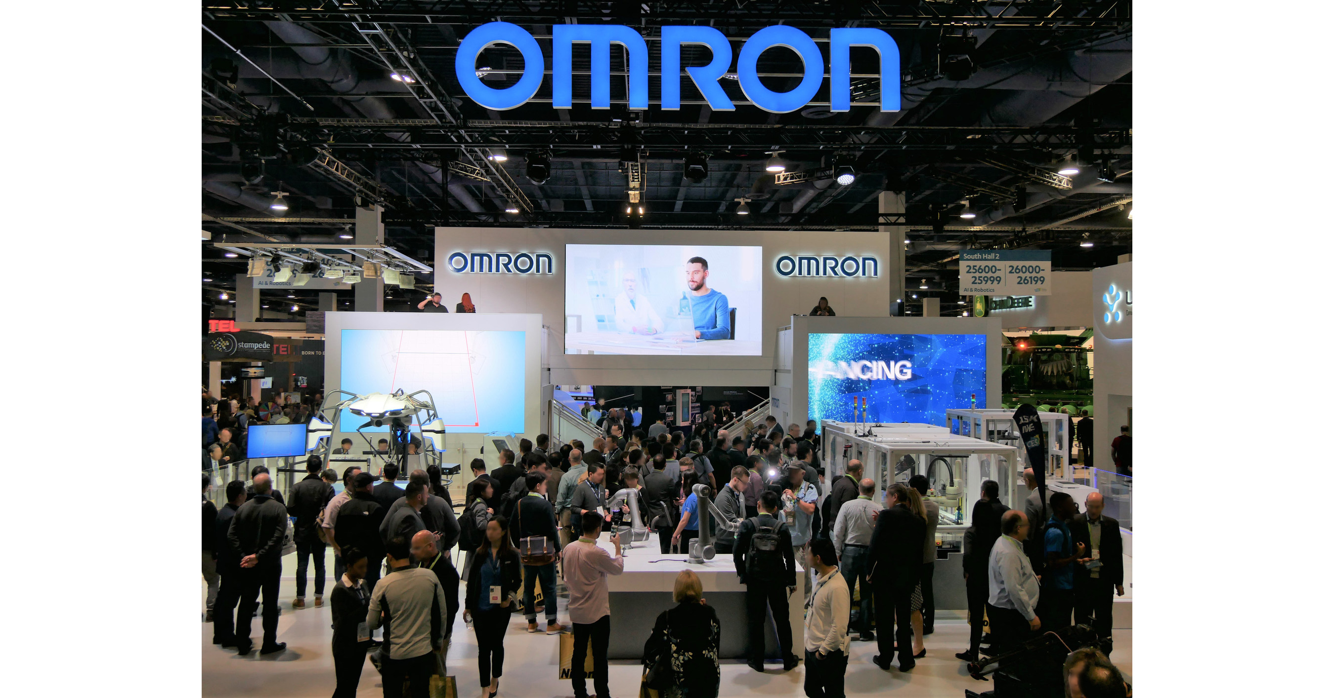 OMRON Brings Its Factory Harmony Exhibit, A Hit At CES, To ATX West