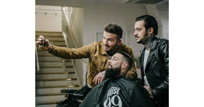 David Beckham Surprises HOUSE 99 Fans to Celebrate Male Grooming Brand ...