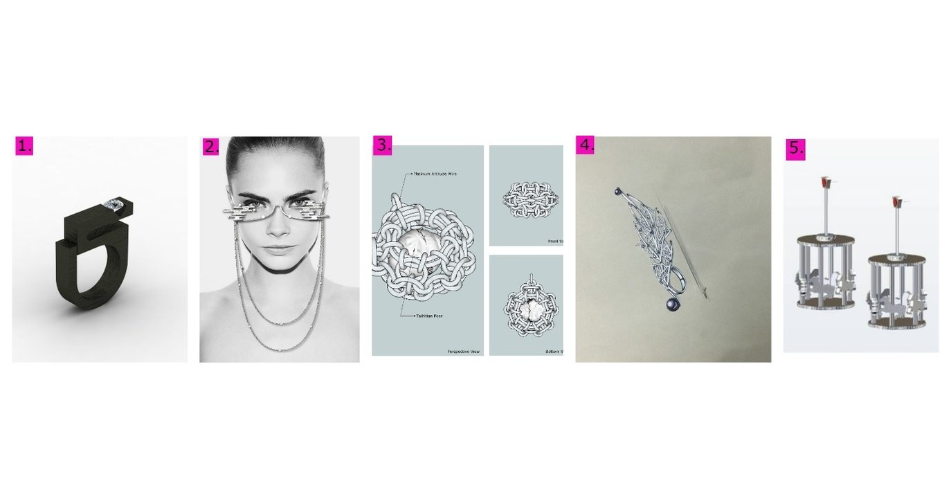 Finalists selected for JNA Jewellery Design Competition 2018/19