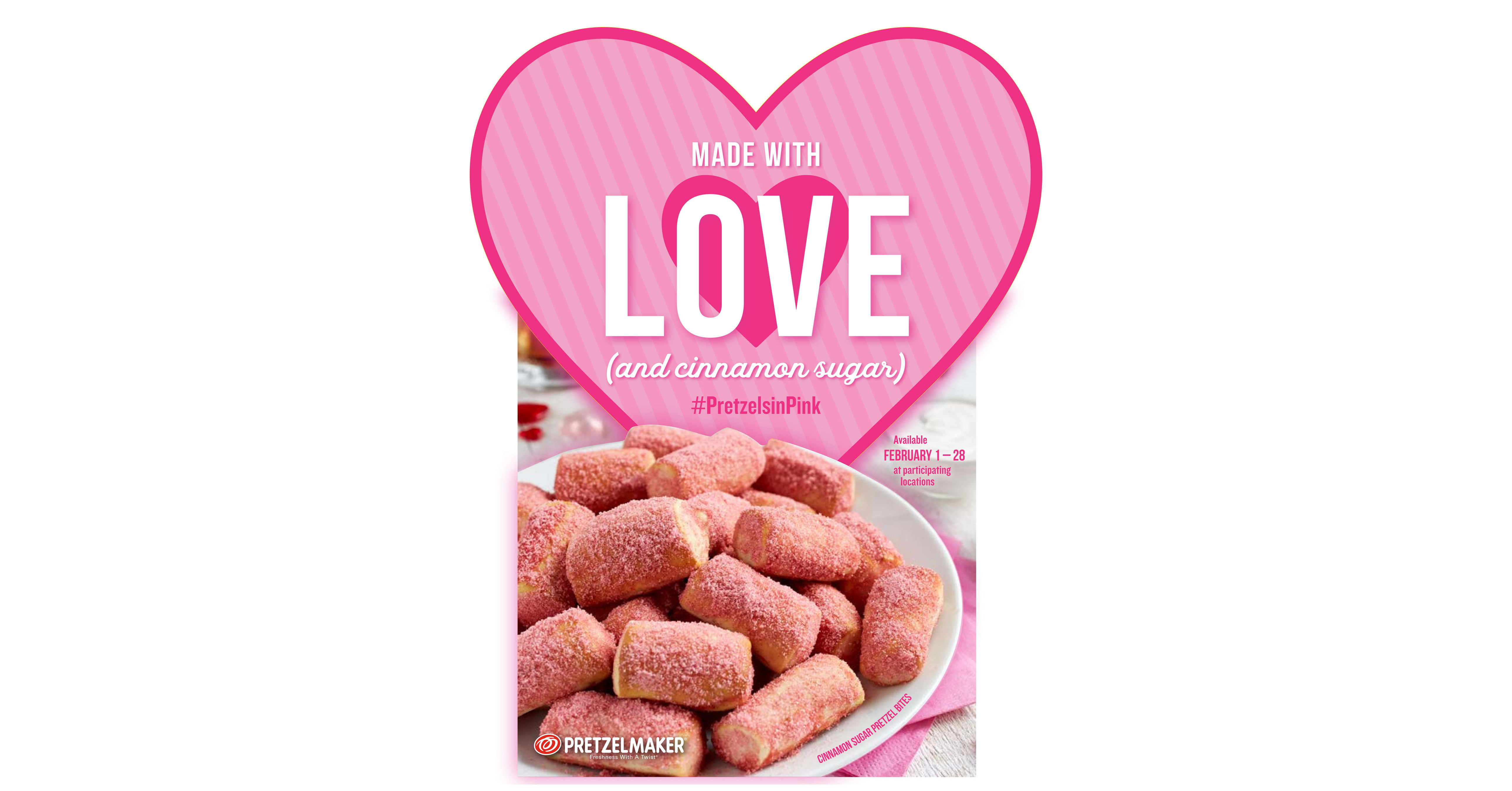 Baked with Love and Cinnamon Sugar, Pretzelmaker® Introduces "Pretzels ...