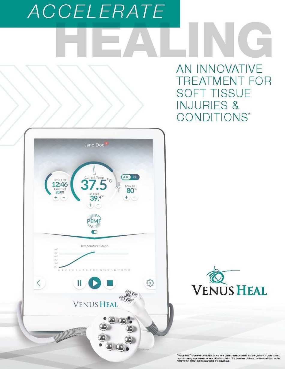 Venus Concept Launches Venus Heal™: An Innovative Treatment Modality ...