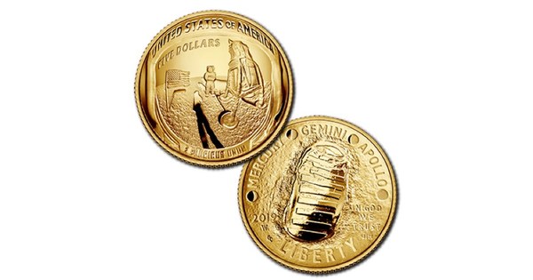 Major U.S. Mint Release Apollo 11 50th Anniversary Commemorative Coins ...