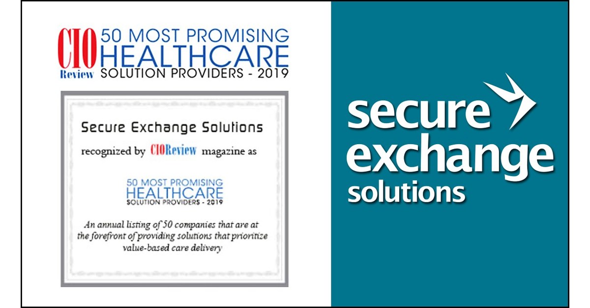 Secure Exchange Solutions Named to CIO Review 2019 Top 50 Most ...