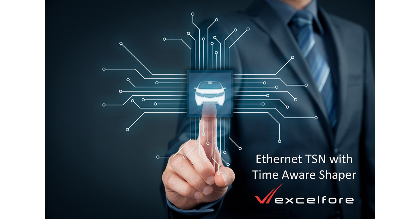 Excelfore adds Time Aware Shaper to Ethernet TSN protocol stack for in-vehicle networks