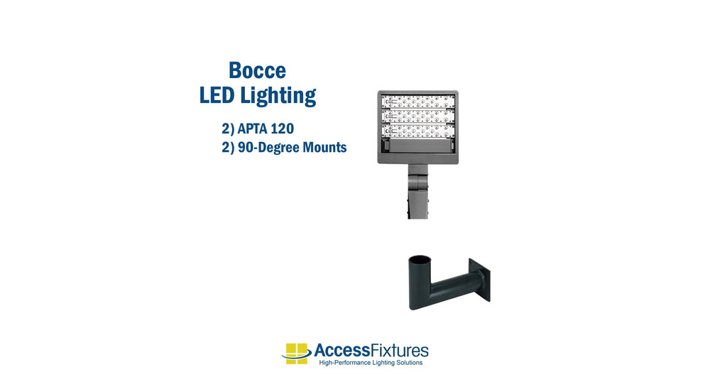Access Fixtures Releases New Bocce Ball Court Lighting Packages