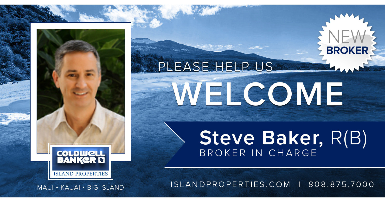 Steve Baker To Join Coldwell Banker Island Properties