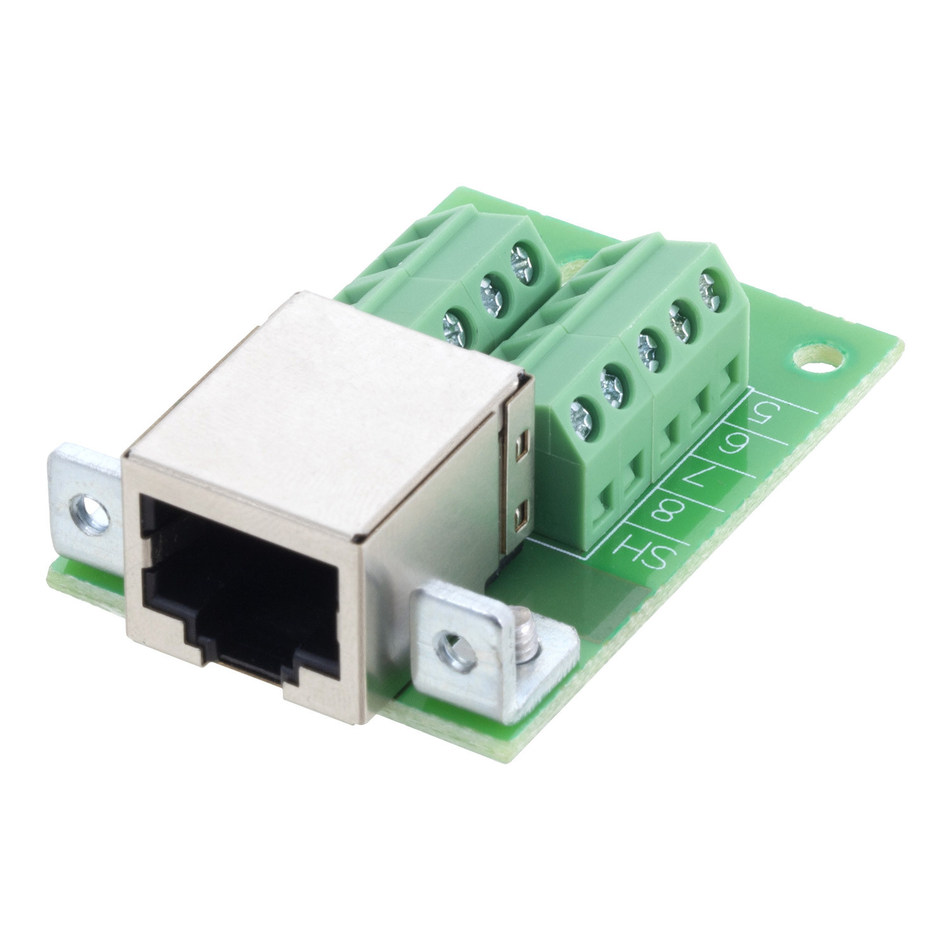 L-com Introduces New RJ45 Termination Block for Field Termination and ...
