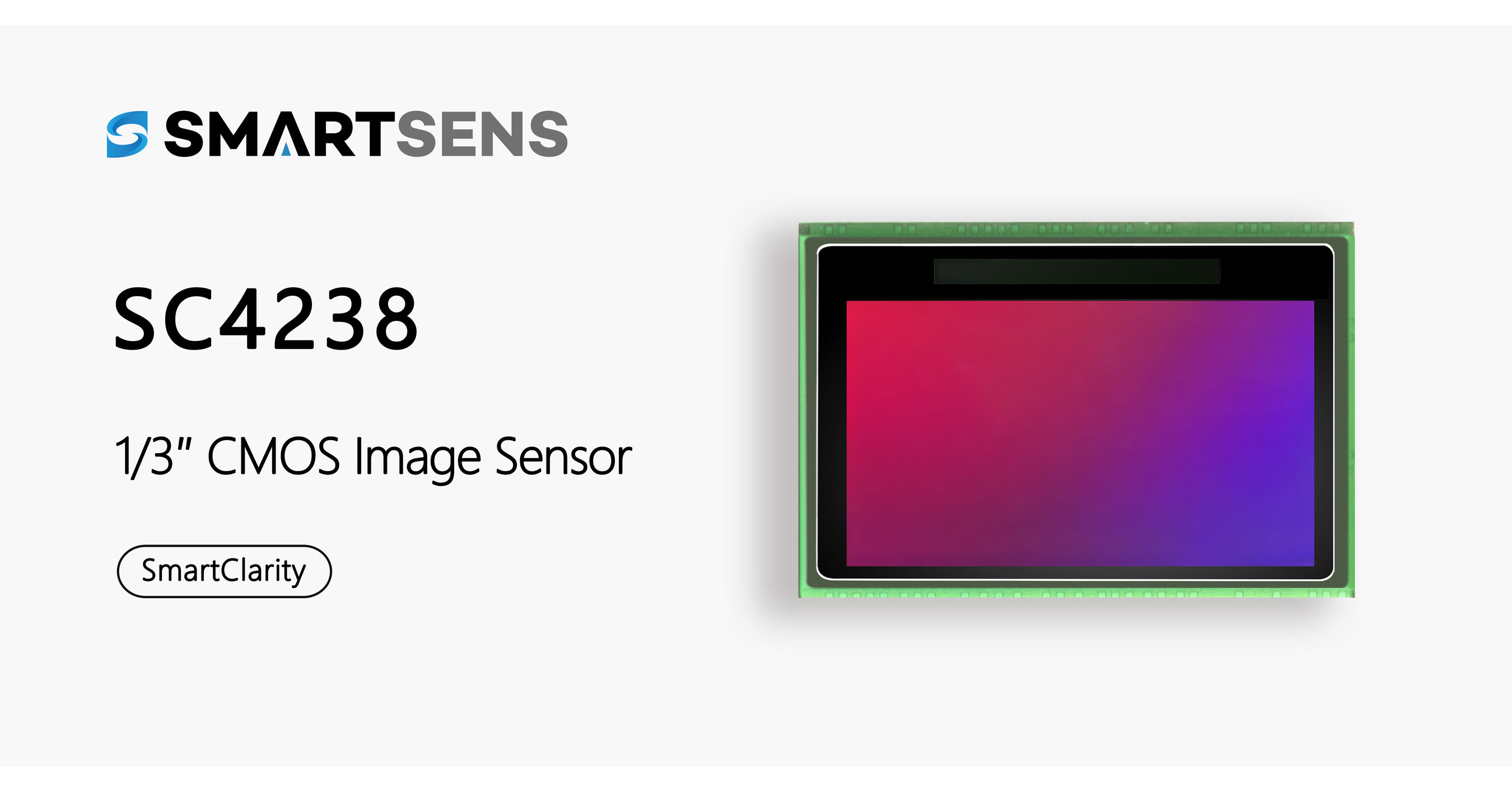 SmartSens Launched SC4238: 4 Megapixel 1/3-inch CMOS Image Sensor for ...
