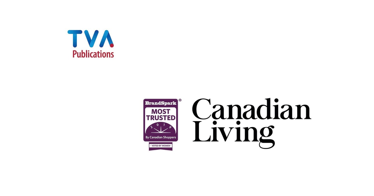 Canadian Living voted by women as #1 Most Trusted Magazine Brand in Canada
