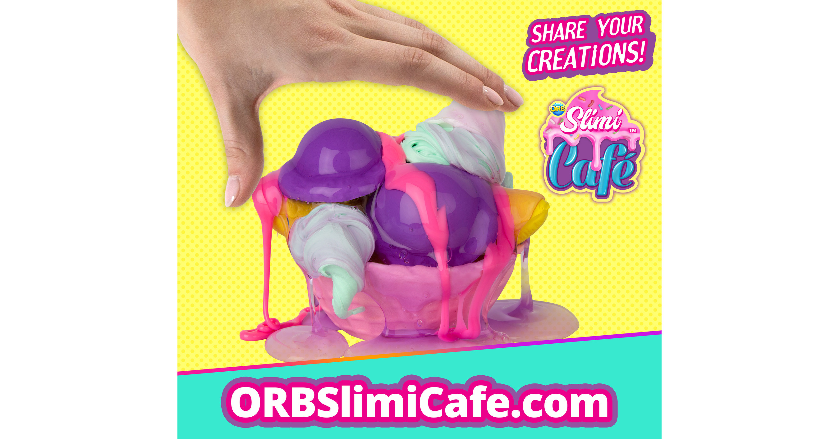 ORB Slimi Café™ Combines Two Top Toy Trends: Squishys and Slimi.