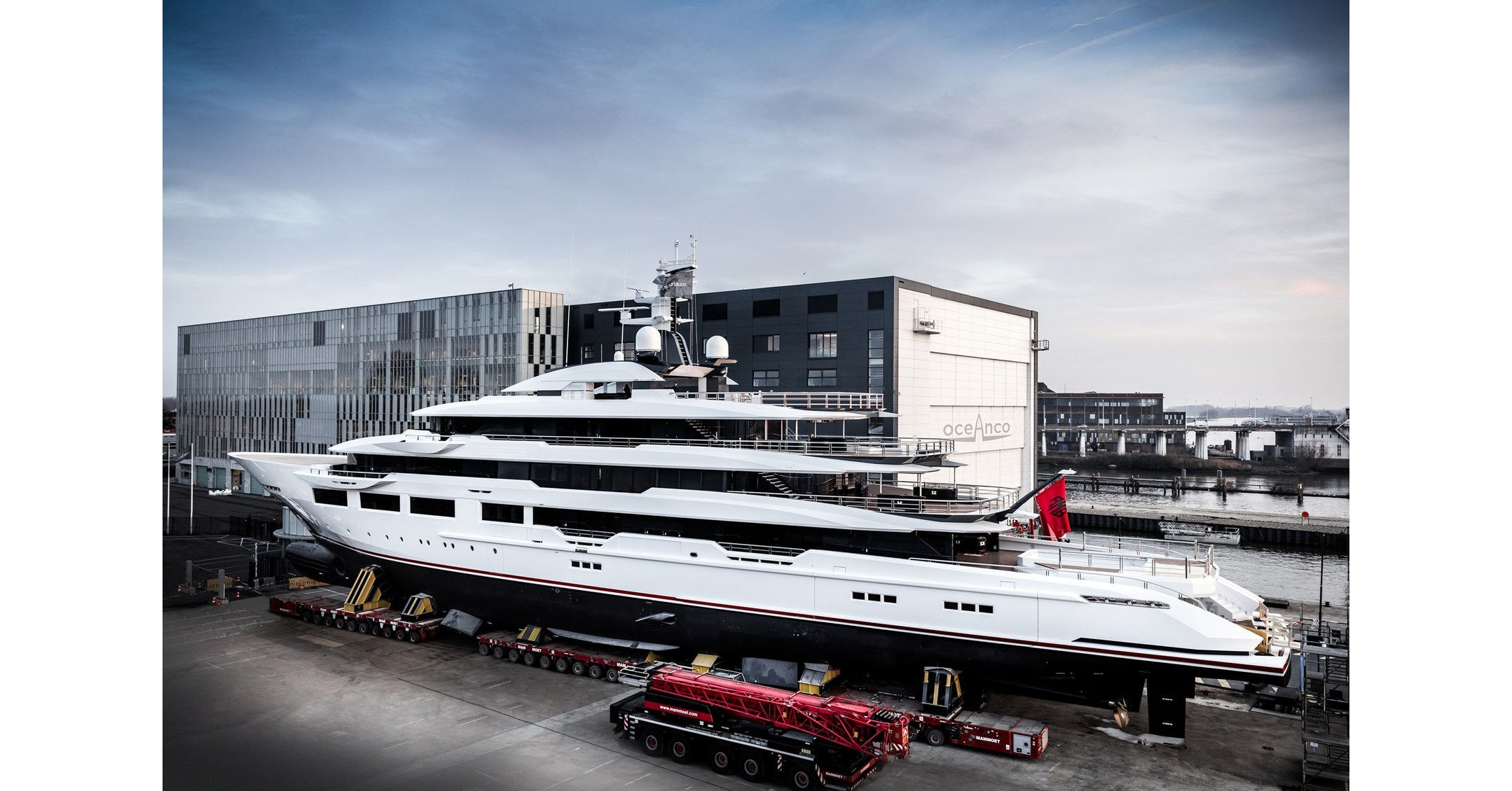 Oceanco Launches 90m/295ft (Y716) DreAMBoat