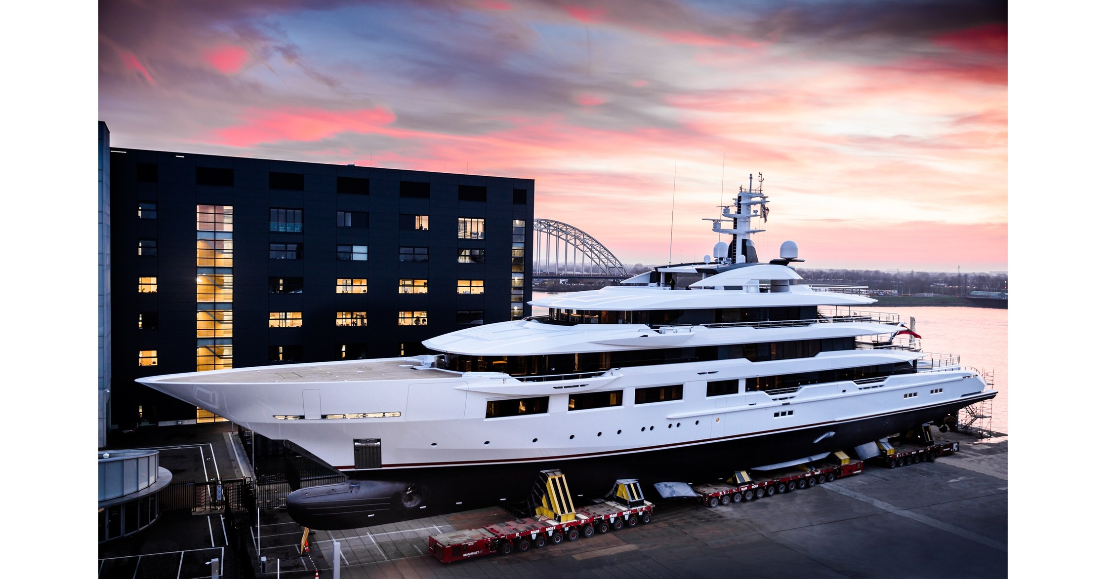 Oceanco Launches 90m/295ft (Y716) DreAMBoat
