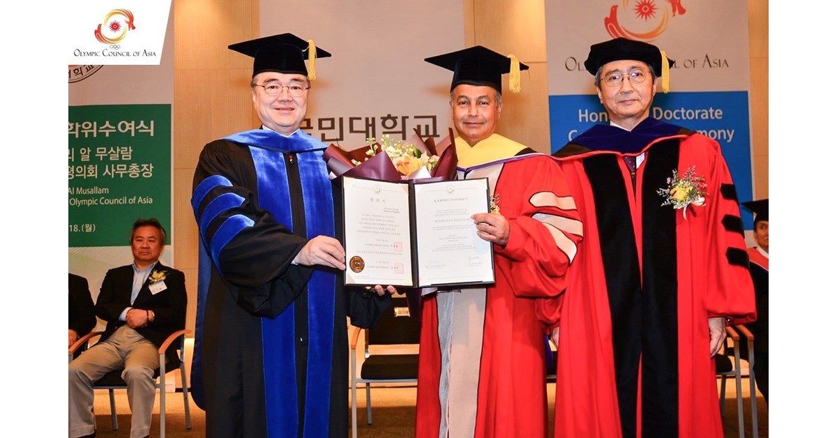 Husain Al-Musallam, Receives Honorary Degree Of Doctor Of Philosophy ...
