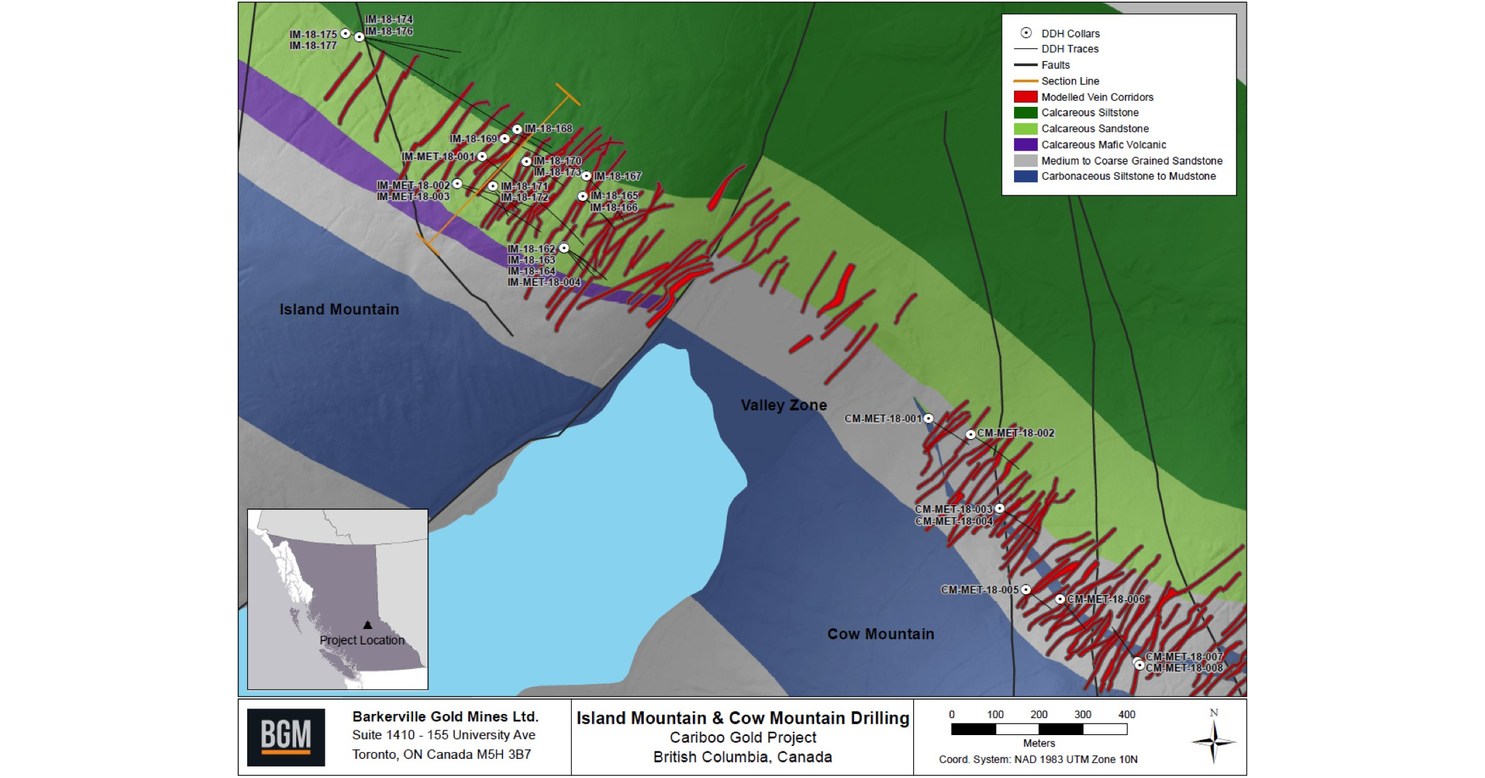 Barkerville Gold Intersects 7.75 G/t Gold Over 46.0 Meters and Extends ...