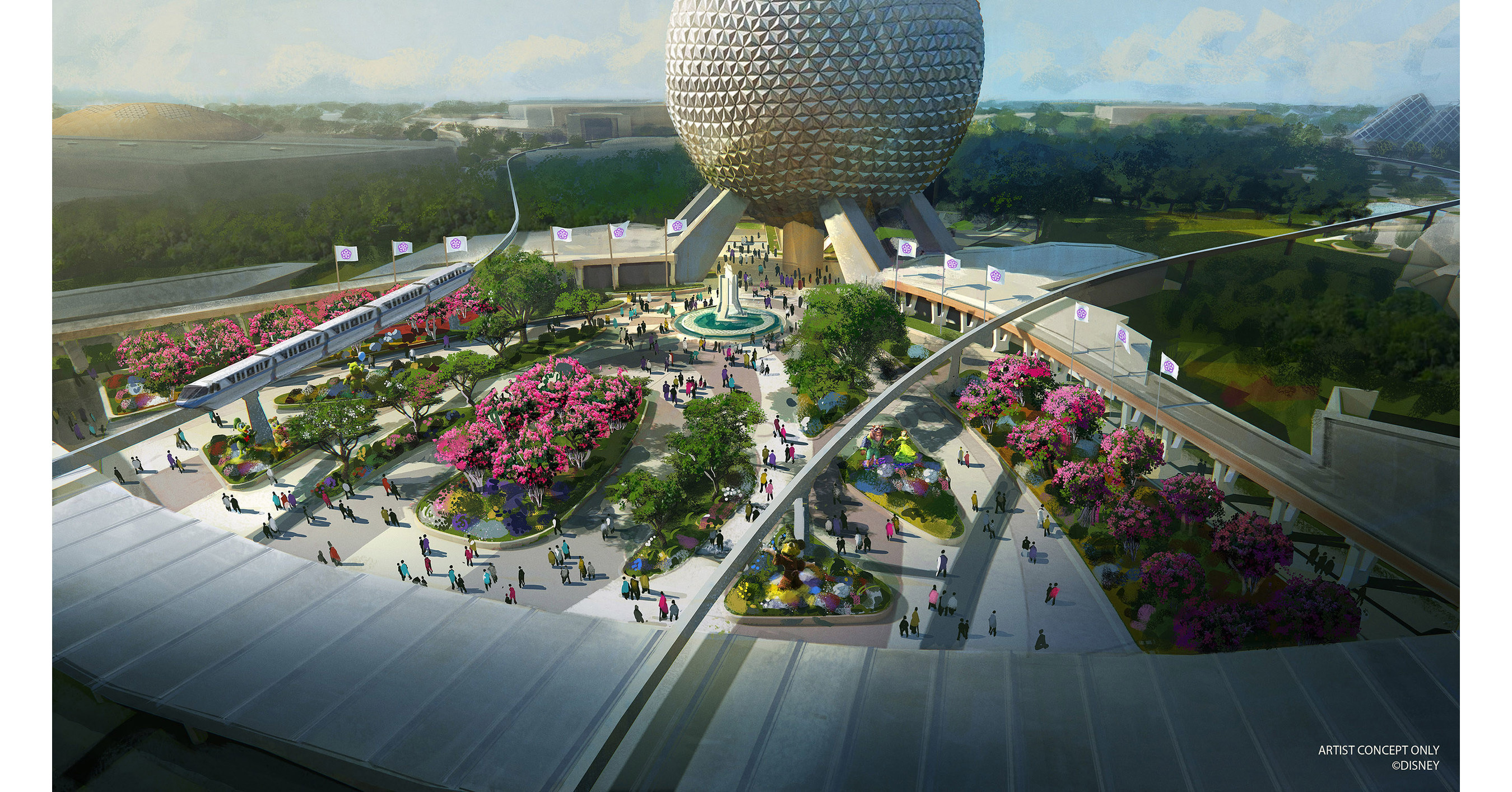 New Play Pavilion Coming to Epcot as Part of Theme Park's Historic ...