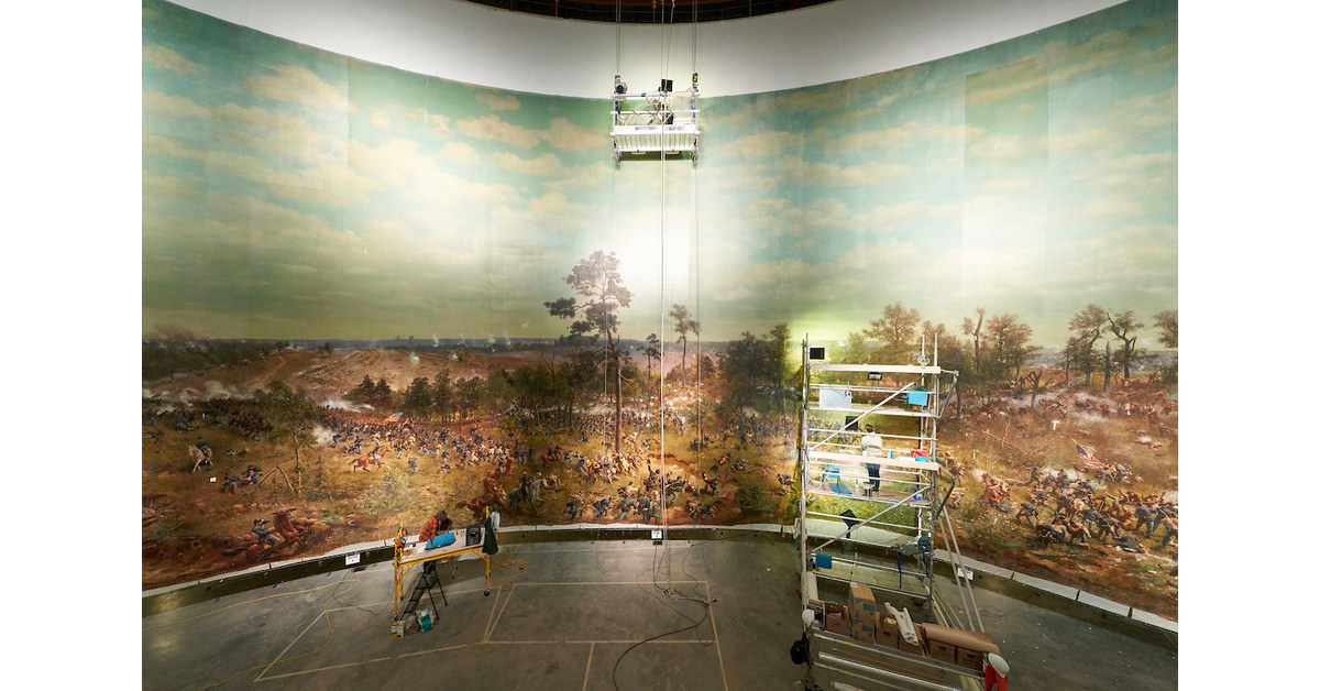 Atlanta History Center Unveils Restored 1886 Cyclorama Depicting 1864 ...