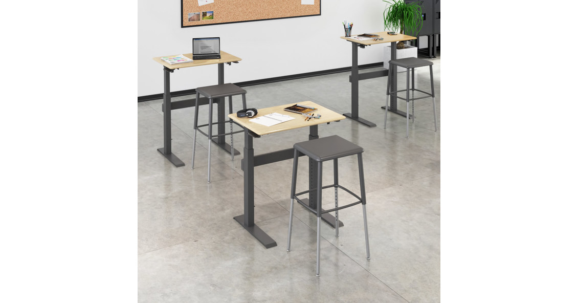 New VARIDESK Education Height-Adjustable Desks Help Students Get Active ...