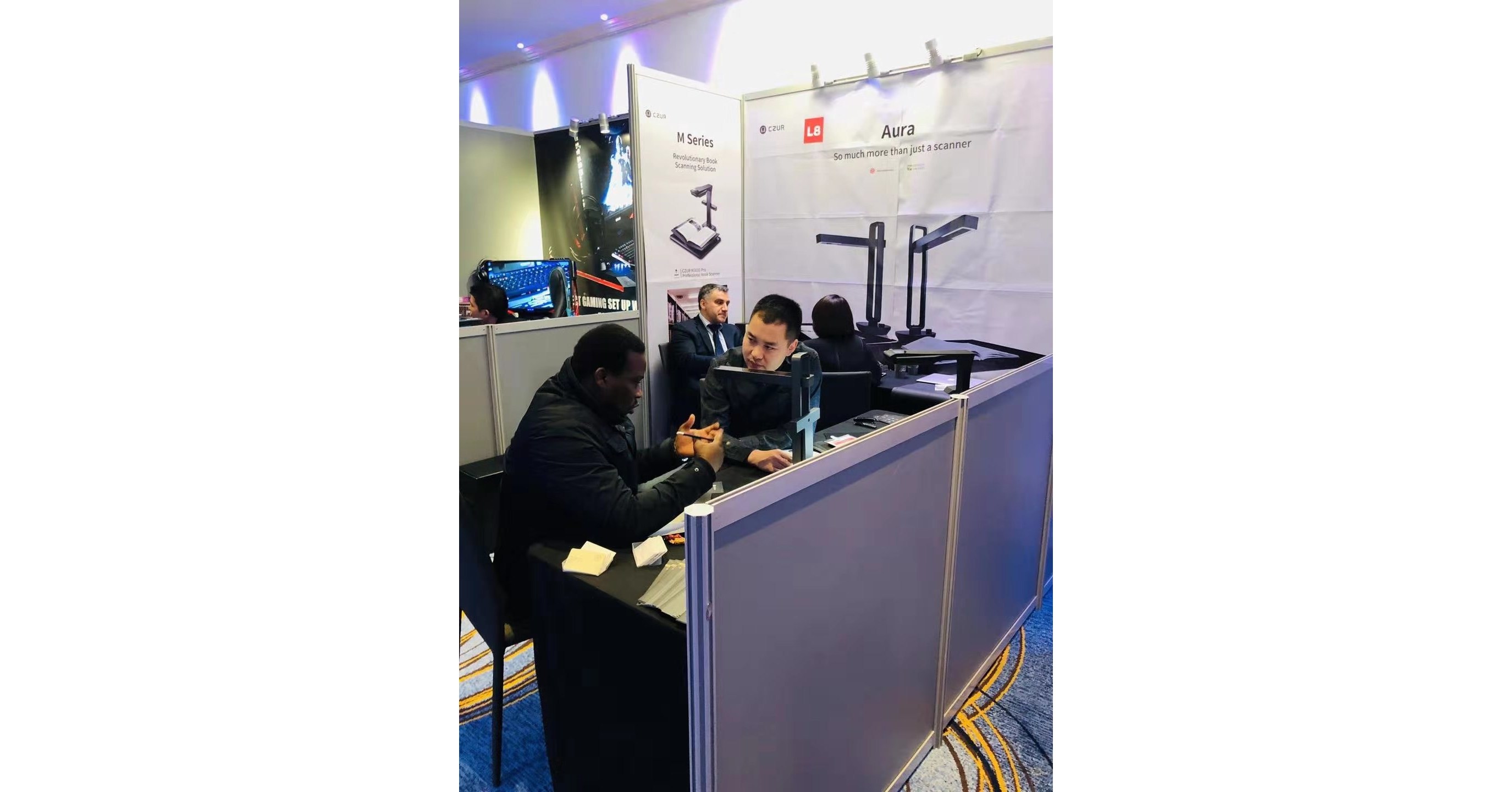 CZUR Demonstrates Latest Intelligent Scanners and Notebook at DISTREE ...