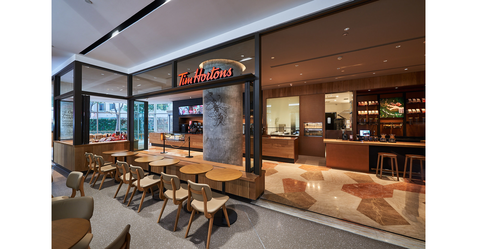 Tim Hortons Opens First Restaurant in Shanghai, China