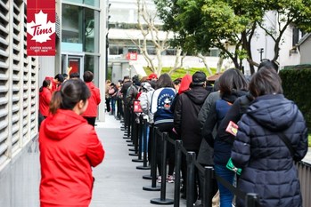 Tim Hortons Opens First Restaurant in Shanghai, China
