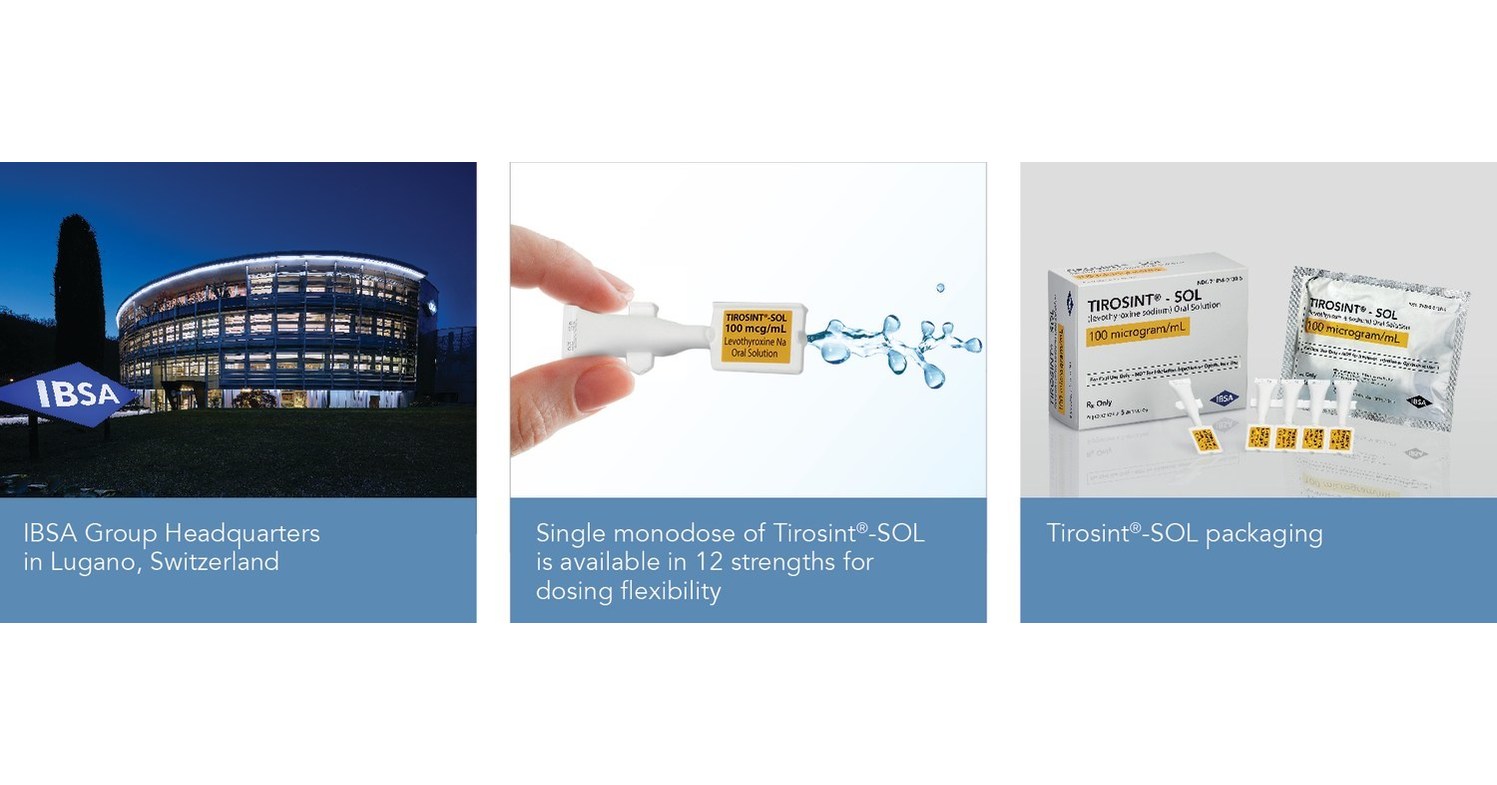 Tirosint®-SOL Now Available to Treat Hypothyroidism in the U.S.