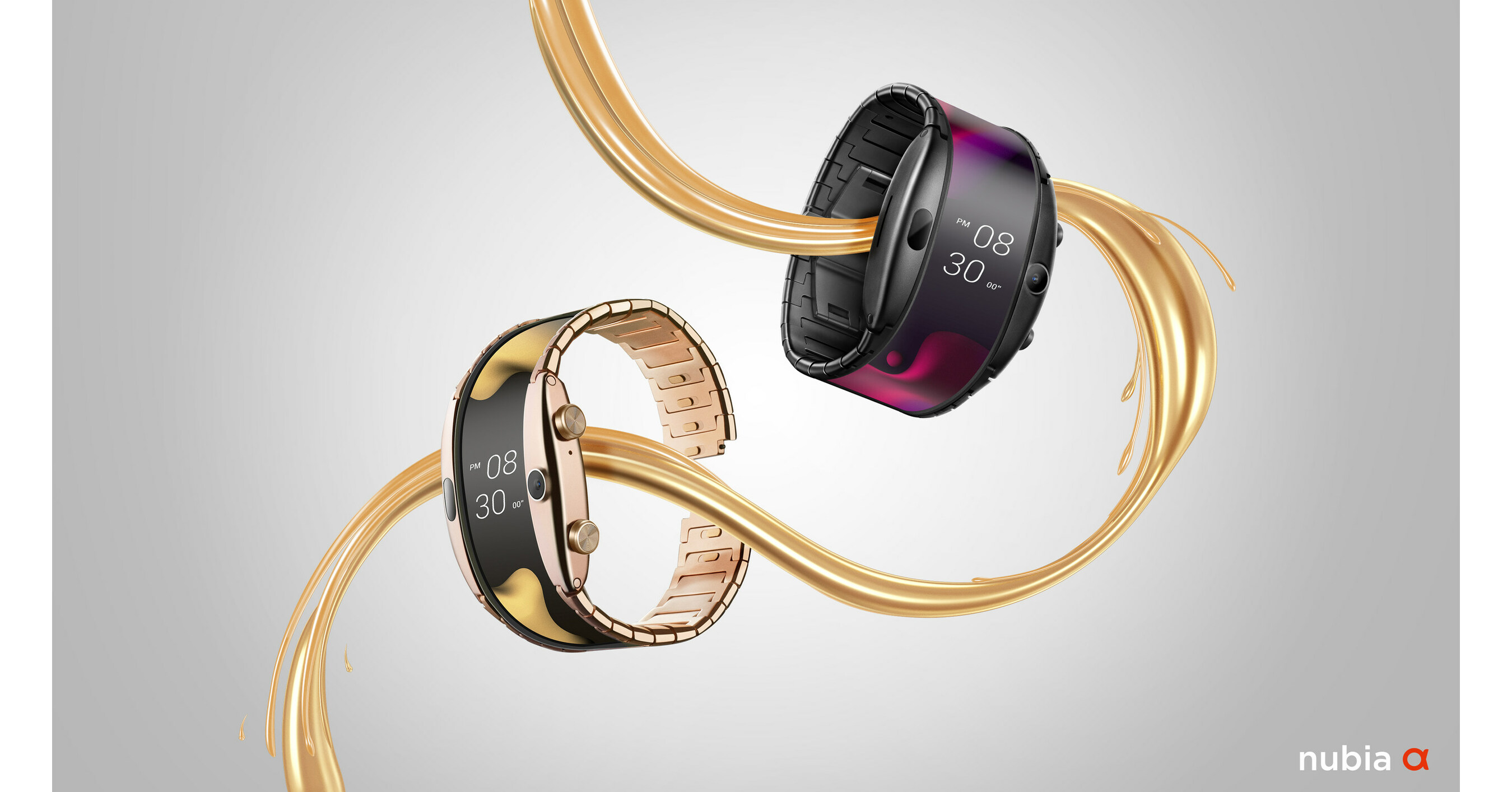 Nubia unveils Alpha, the world's first commercially available wearable ...