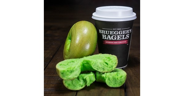 Bruegger's Did It Again! Green Bagels Are Back