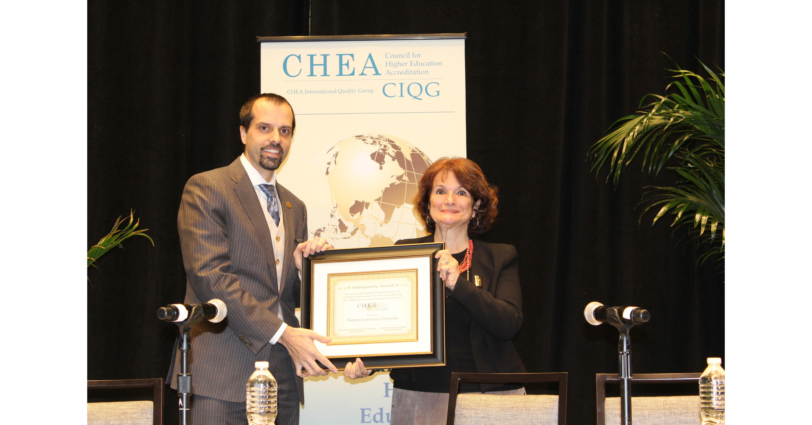 WGU Receives Quality Award from International Accreditation Authority