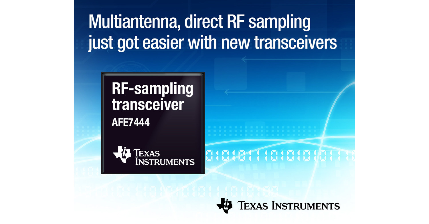 Industry's first integrated quad- and dual-channel RF-sampling ...