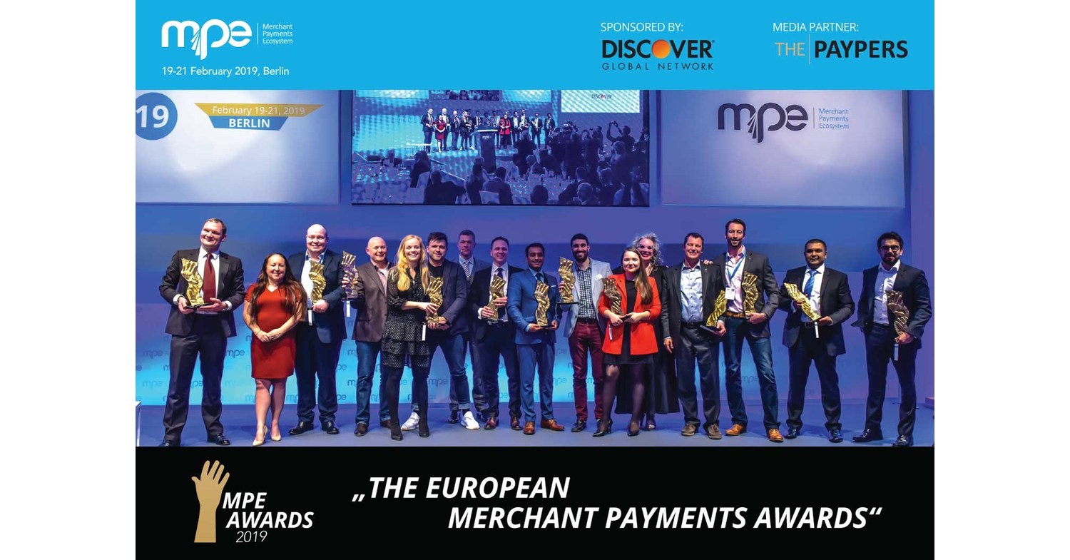 Europe's Merchant Payments Ecosystem 2019 Winners Revealed
