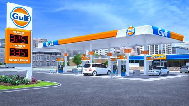 Gulf Oil Unveils New Logo and Retail Fuel Image