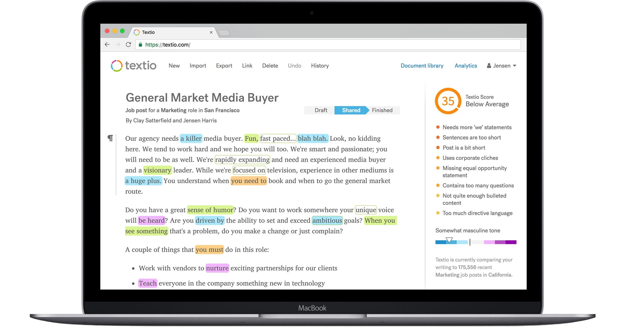 Textio Signs On with McDonald's Corporation to Bring Augmented Writing ...