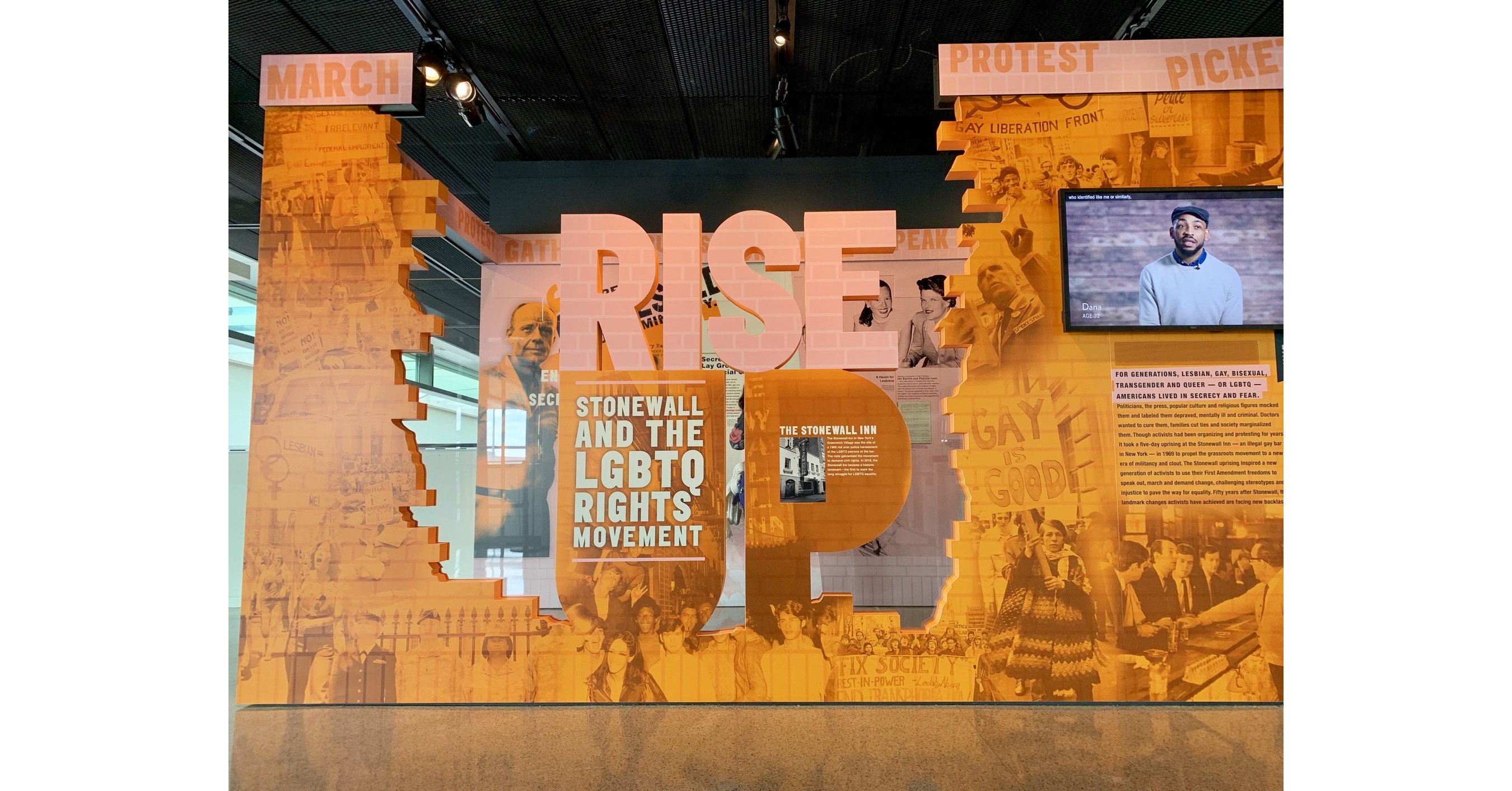 Newseum Exhibit 'Rise Up' Marks 50th Anniversary of Stonewall Inn Riots
