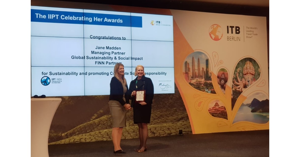 FINN Partners' Jane Madden Honored for Achievements at the IIPT Global ...