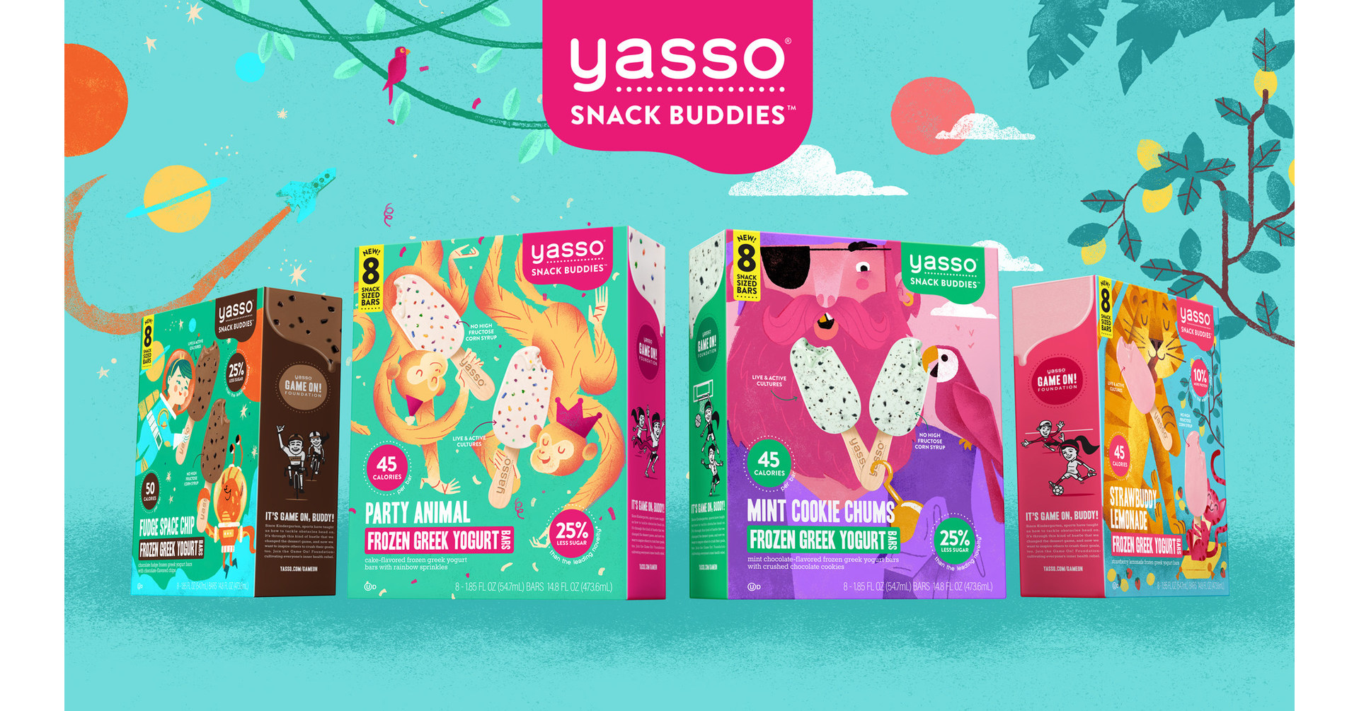 Yasso Frozen Greek Yogurt Celebrates Friendship with Launch of New ...