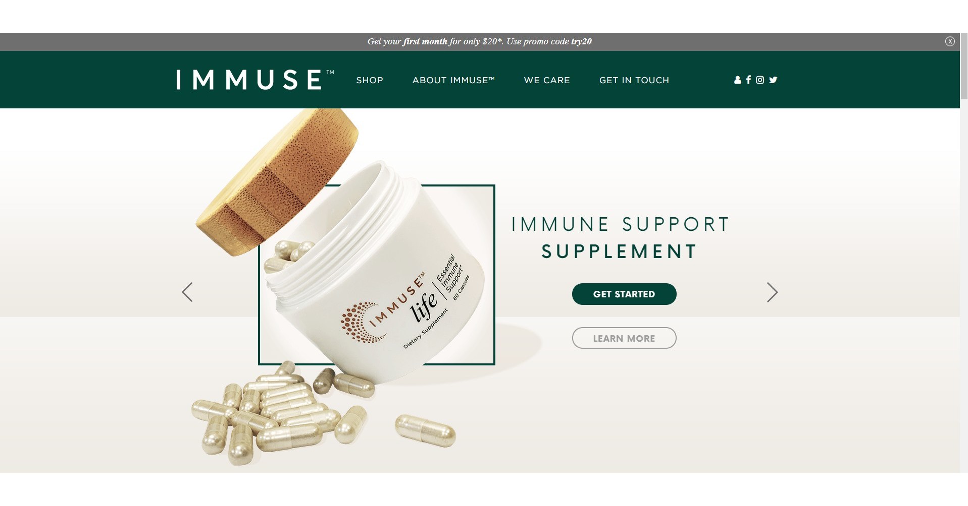 IMMUSE™: IMMUSE™ Announces New Website Launch