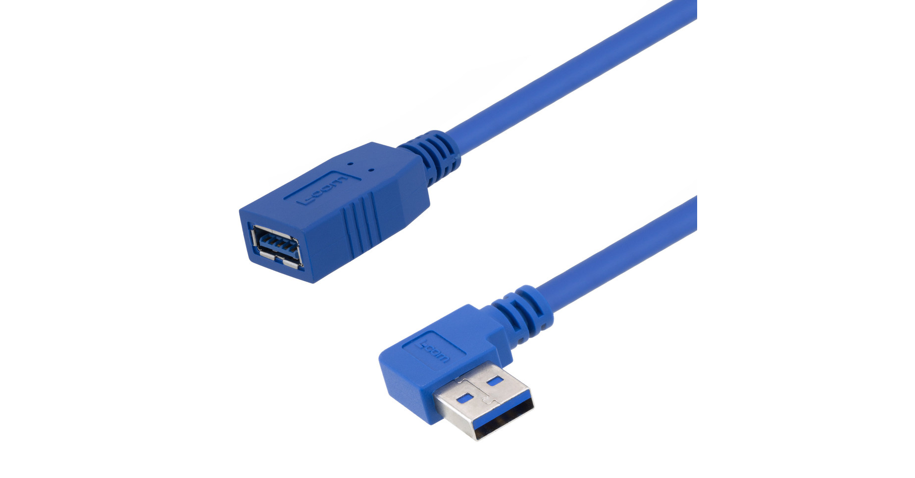 L-com Launches Right-Angle USB 3.0 Cable Assemblies with Female Connectors