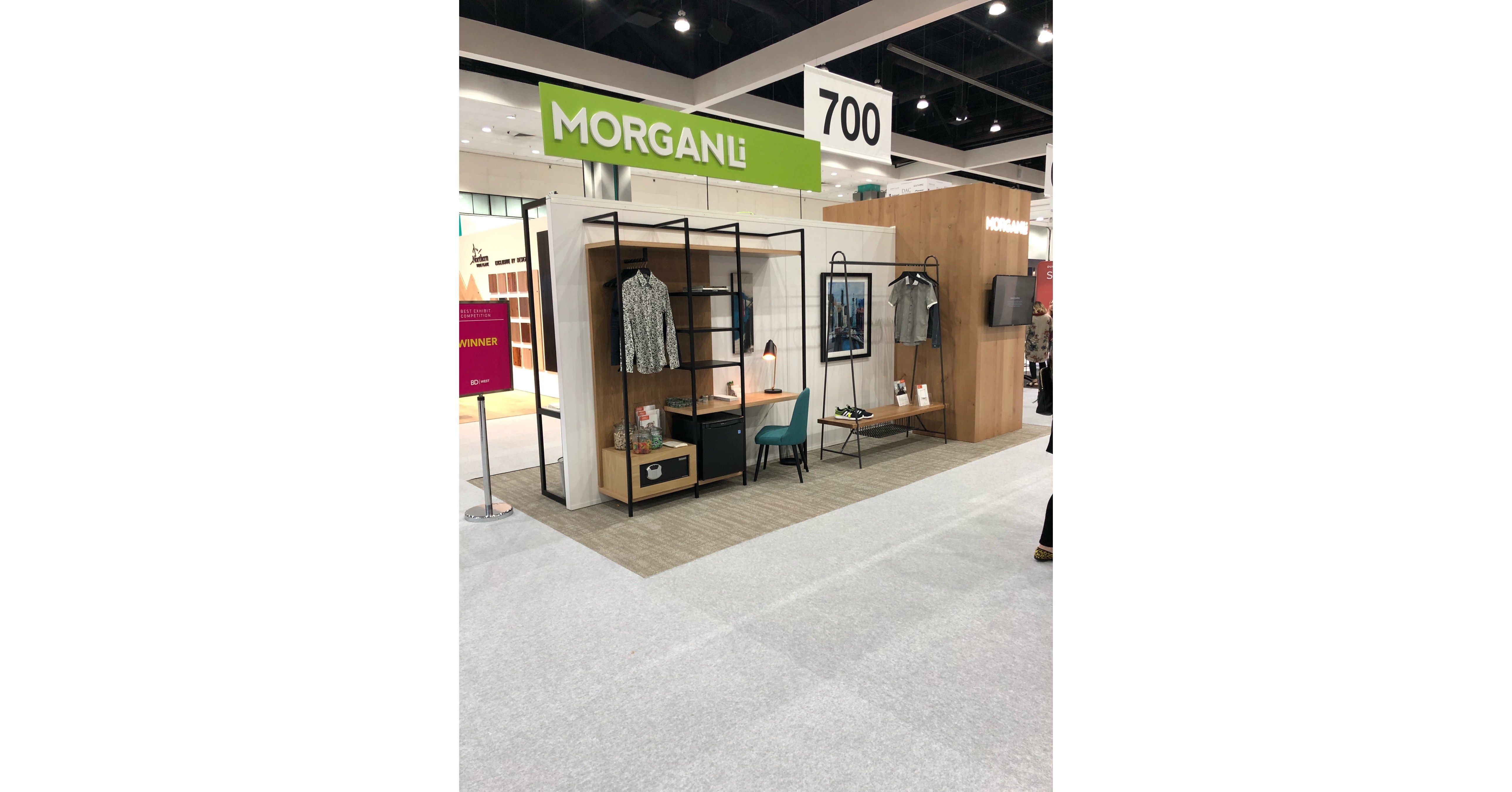 MORGAN Li Awarded Winner for Best Exhibit at BDwest