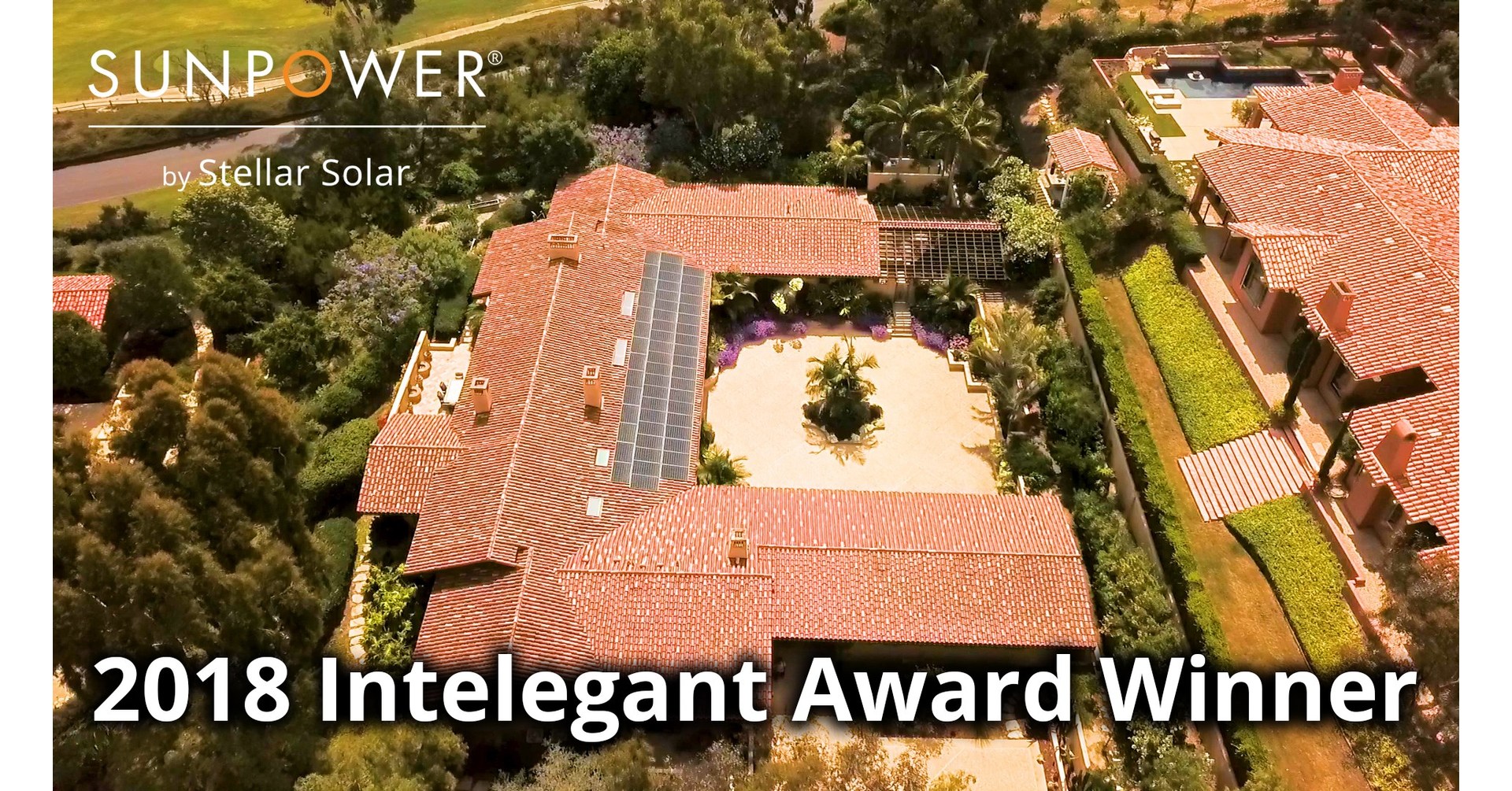 SunPower by Stellar Solar Wins SunPower 2018 "Intelegant Award for ...