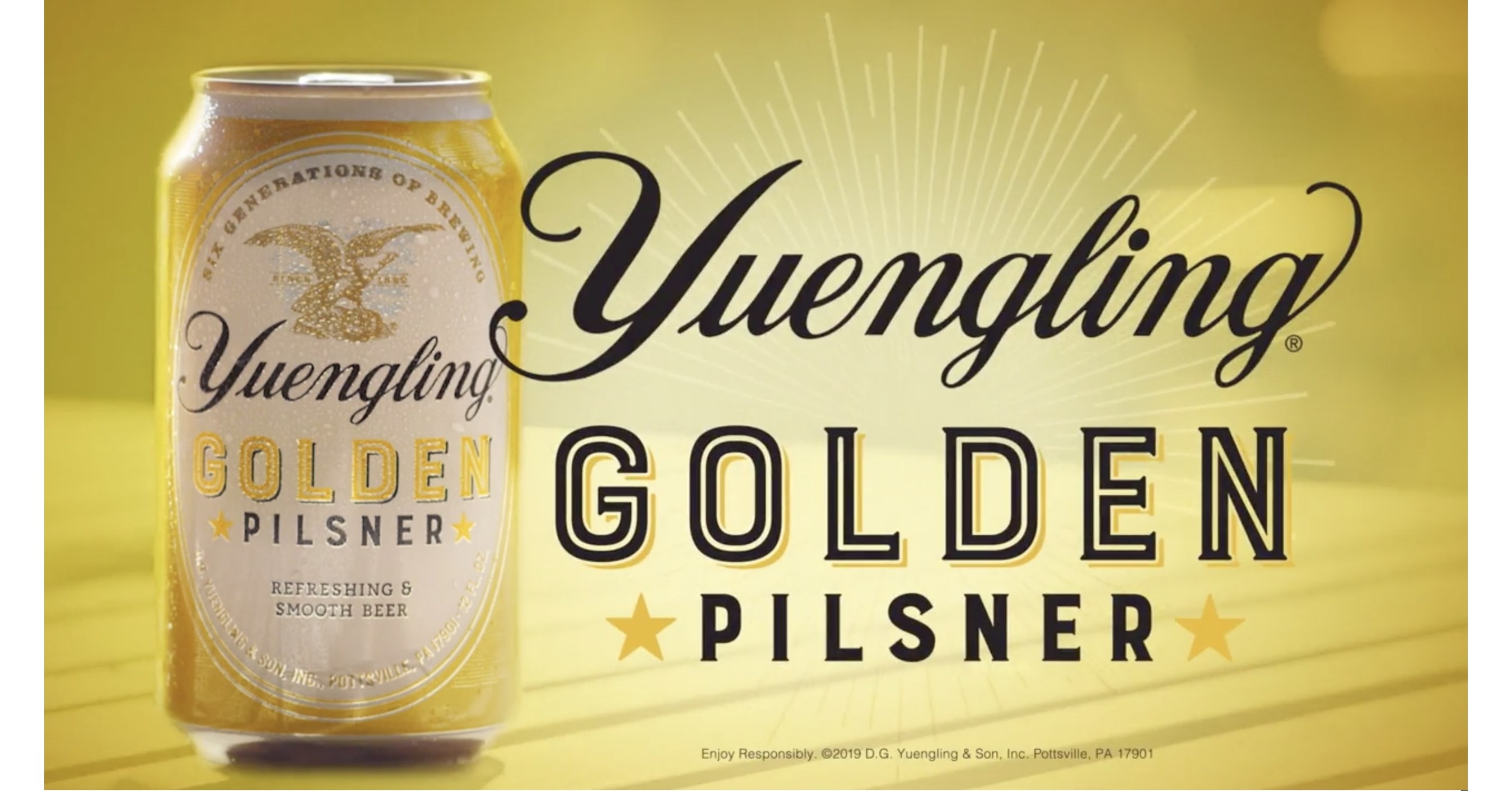 Yuengling Launches "Make Your Day Golden" Campaign