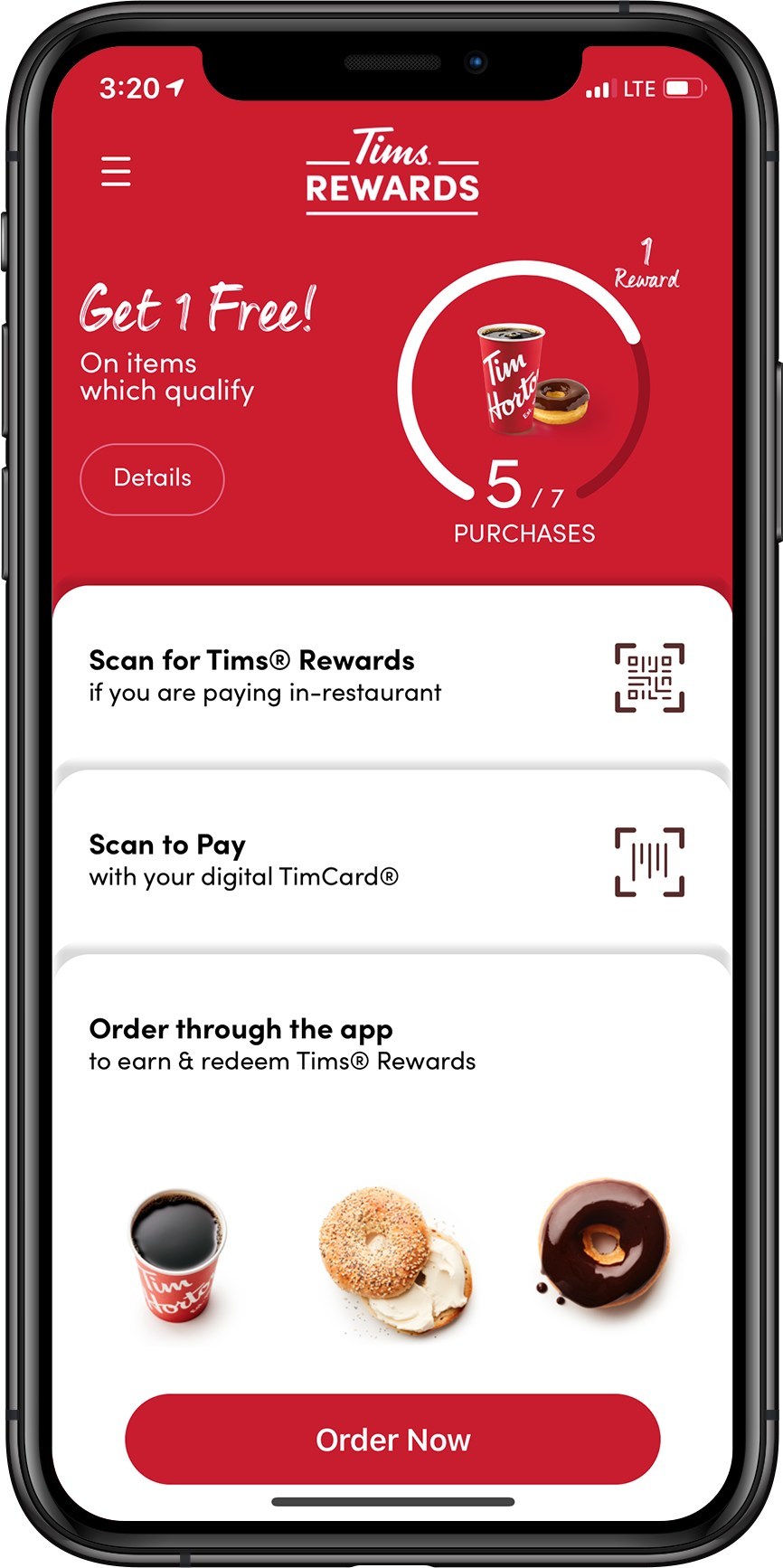 Introducing Tims Rewards™, a brand new loyalty program from Tim Hortons®